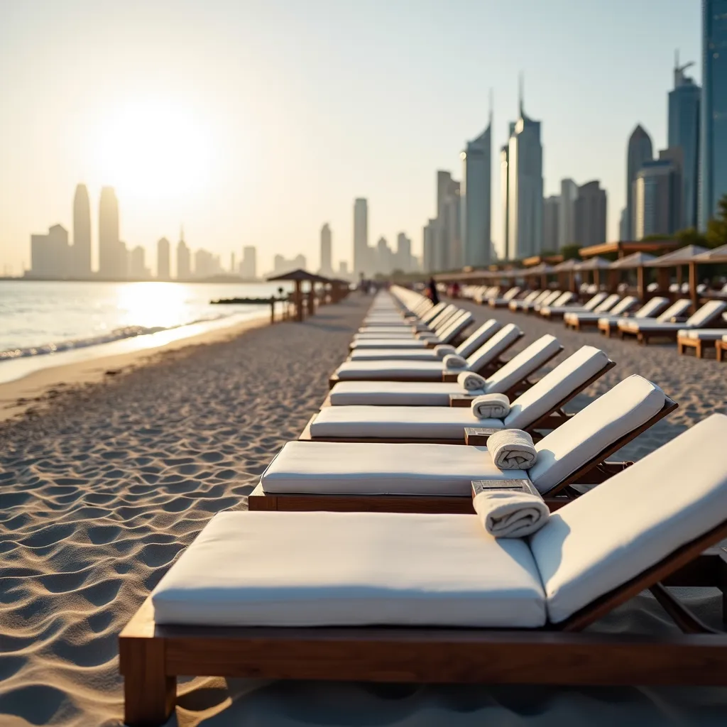 JBR Beach Sunbed Pricing: Insights and Options
